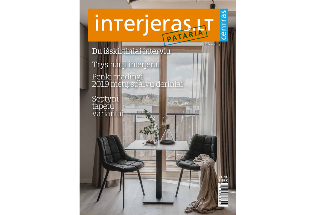Naujas „Interjeras.lt pataria“ numeris - interjeras.lt